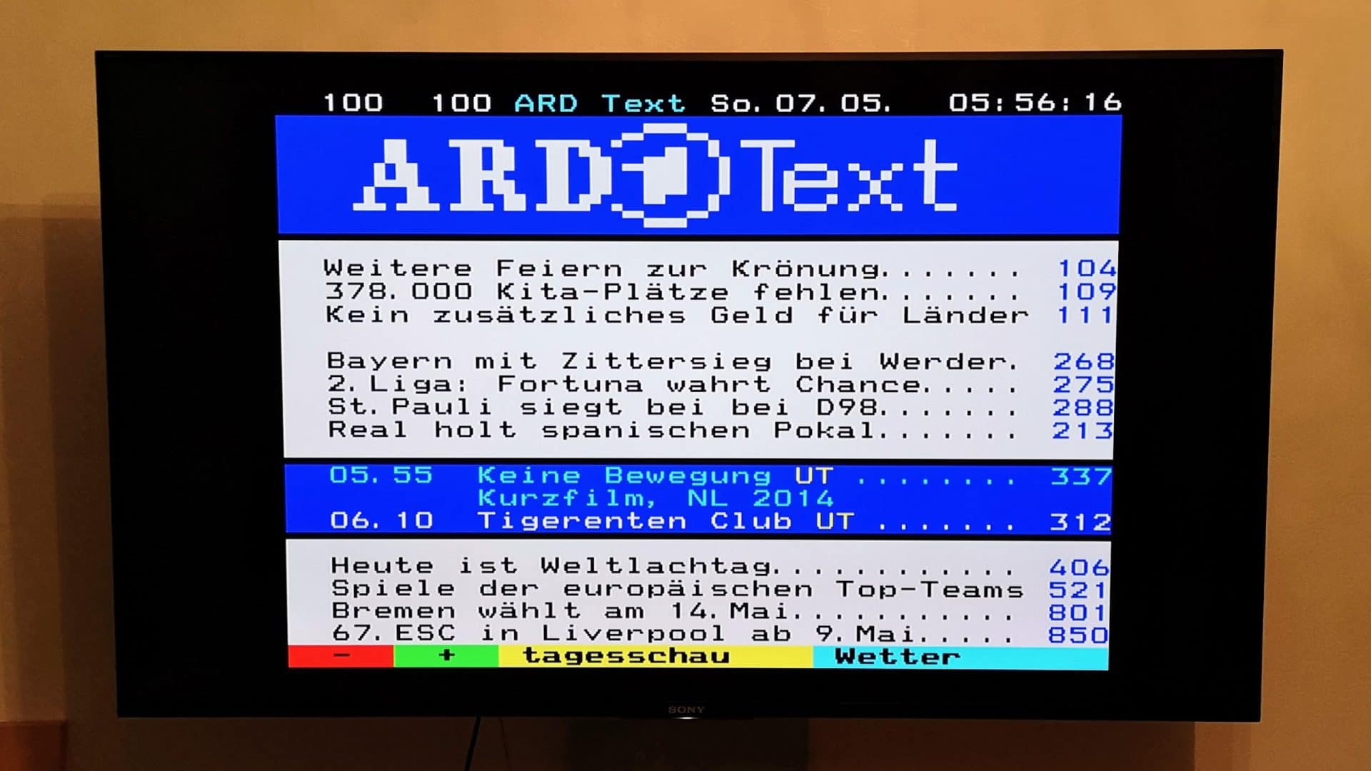 Die Geschichte des Videotext